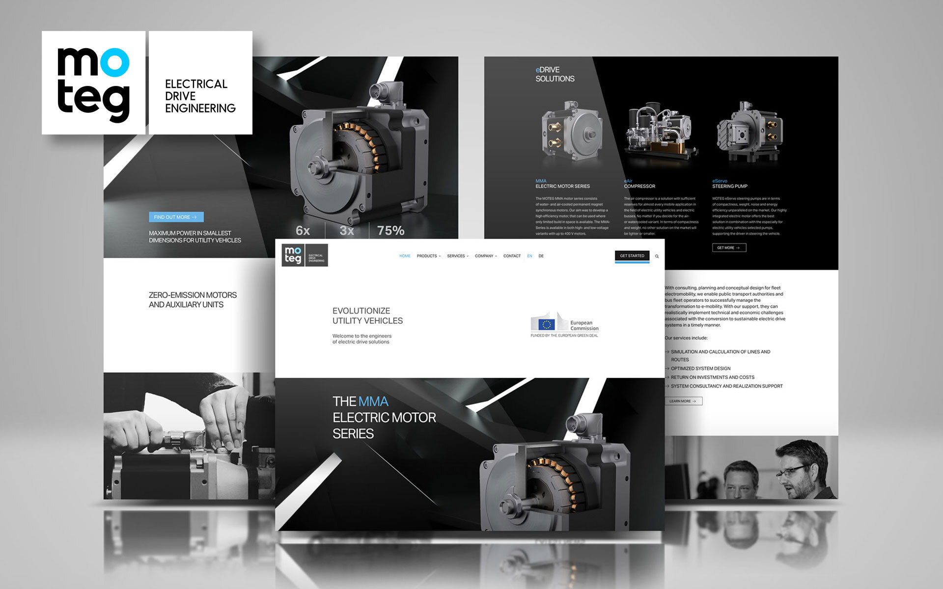 E-Motorspezialist MOTEG mit neuem Markenauftritt von SMACK ...